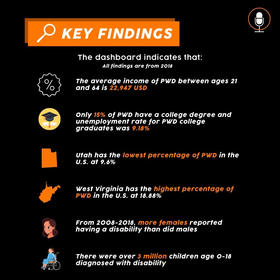 Visualizing Disability Insights | VOSAP Data Dashboard