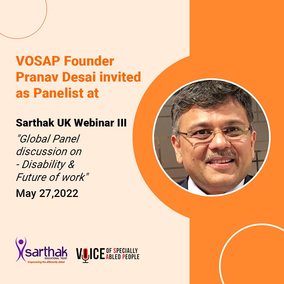 VOSAP Founder as Panelist at Global Panel Discussion