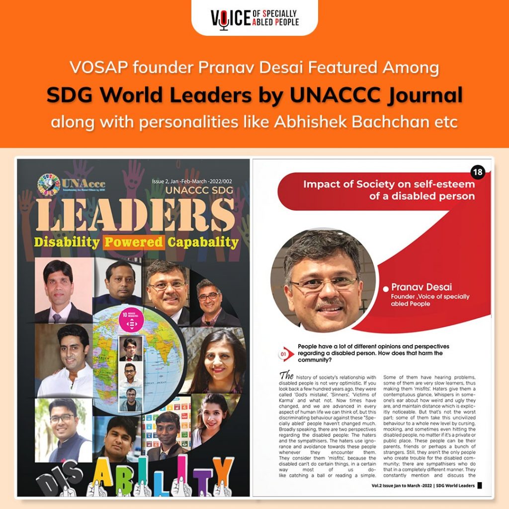 UNACCC Journal features VOSAP founder among SDG World Leaders - Voice ...