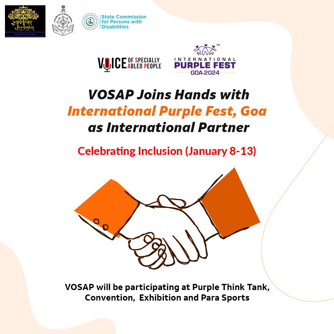 VOSAP Joins Hands with International Purple Fest Goa 2024: A Global ...
