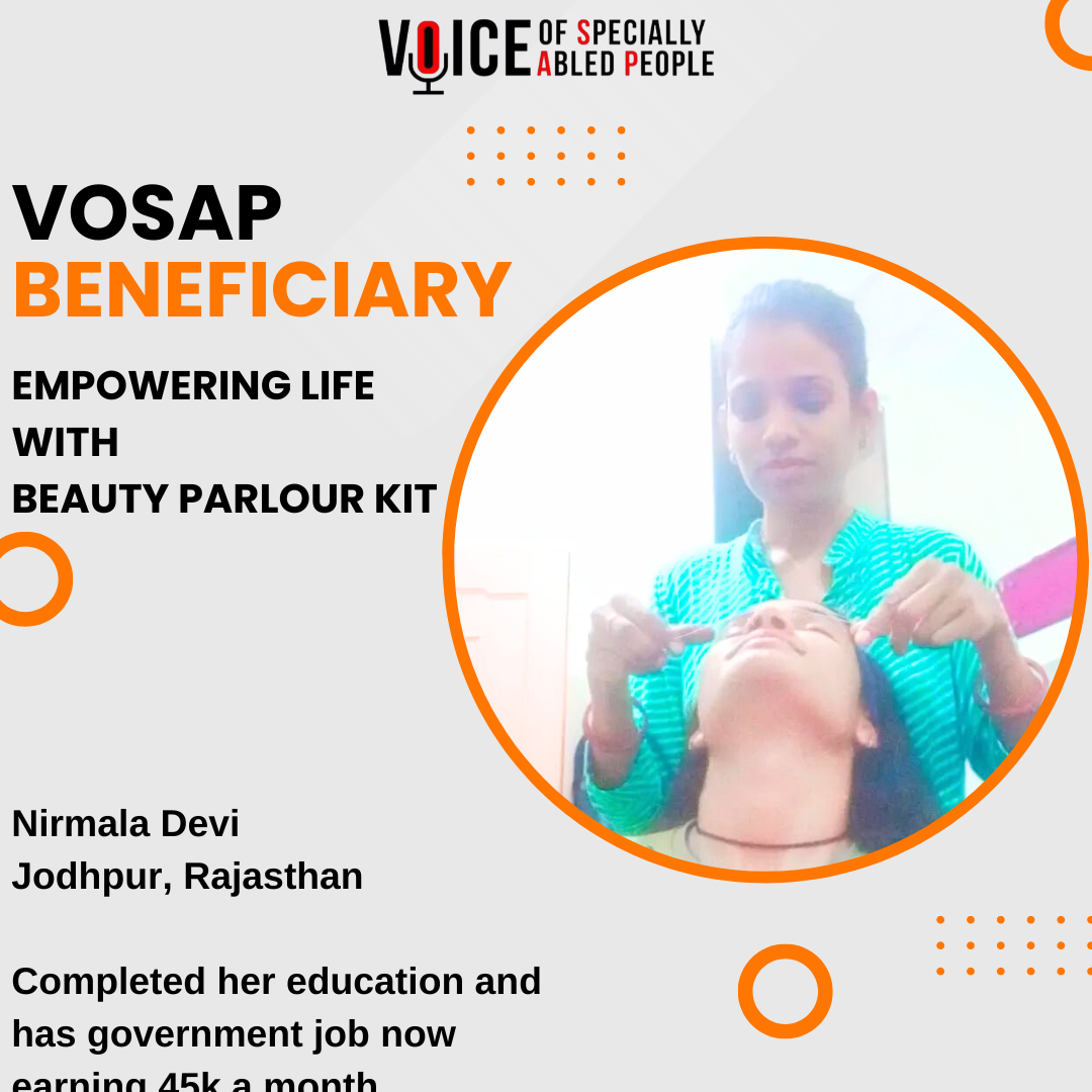 Nirmaladevi’s Empowerment: VOSAP’s Transformative Support